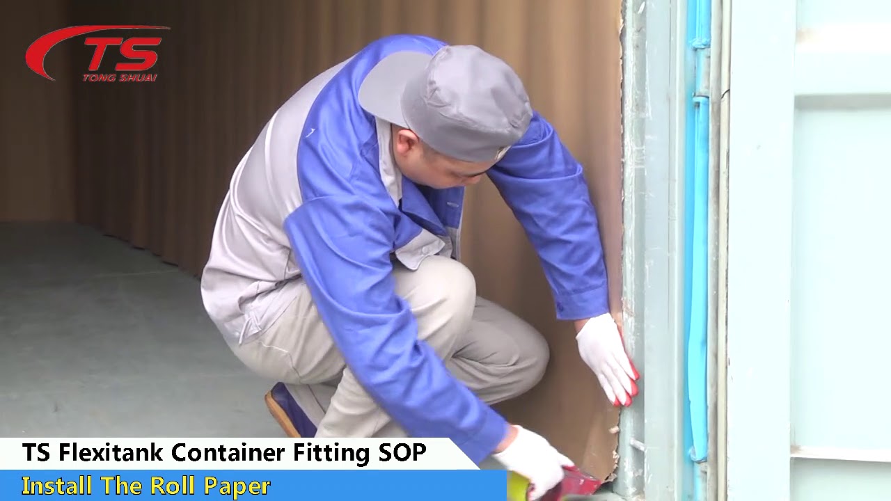TS Flexitank Container Fitting SOP - YouTube