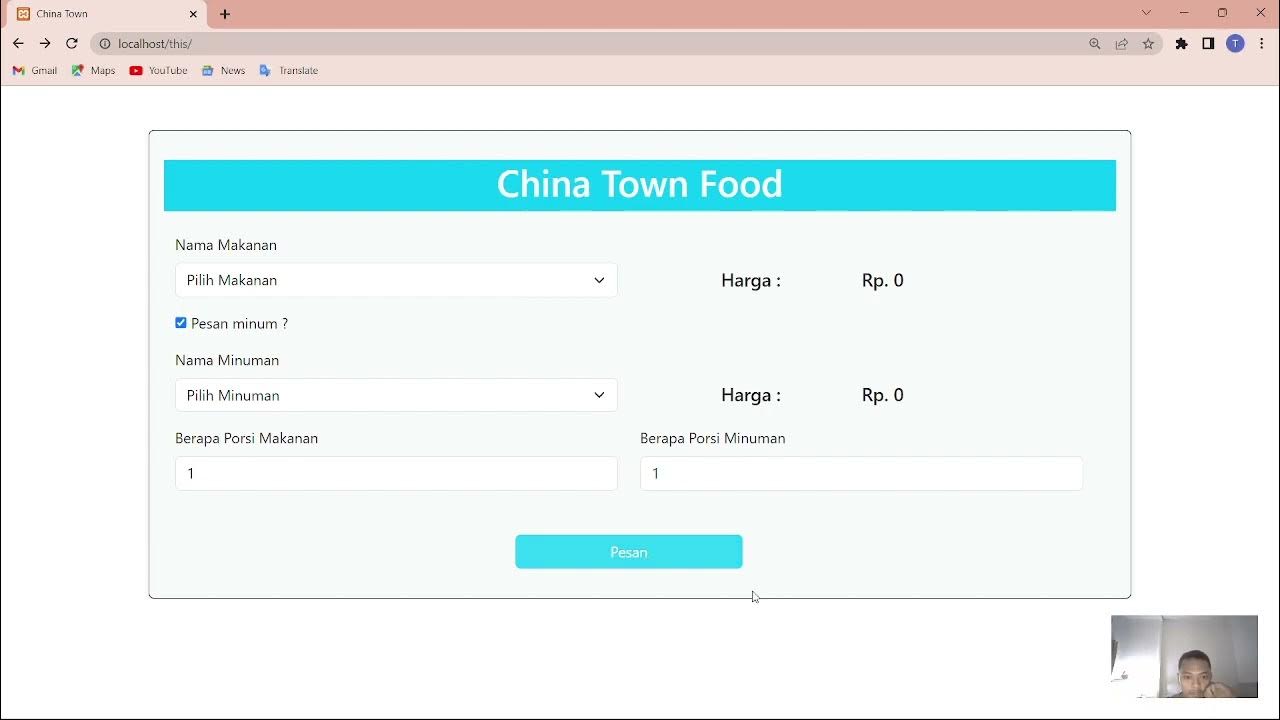 Web Kasir - HTML, PHP, JS dan Bootstrap - YouTube