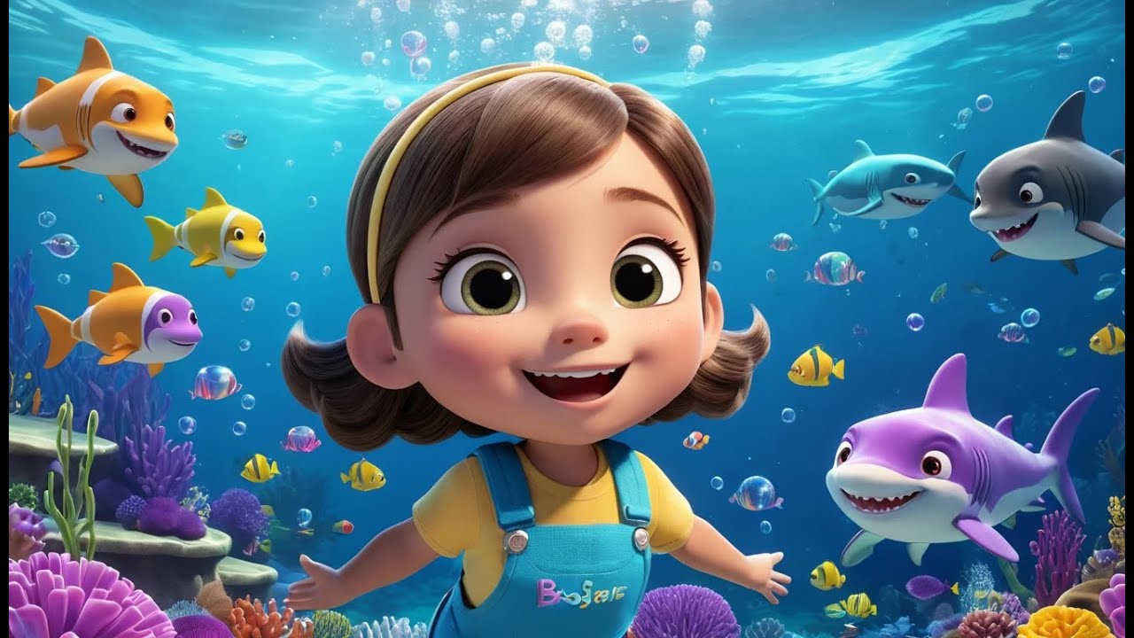 Finger Family Song with the Baby Shark Family | Fun Ocean Nursery Rhyme ...