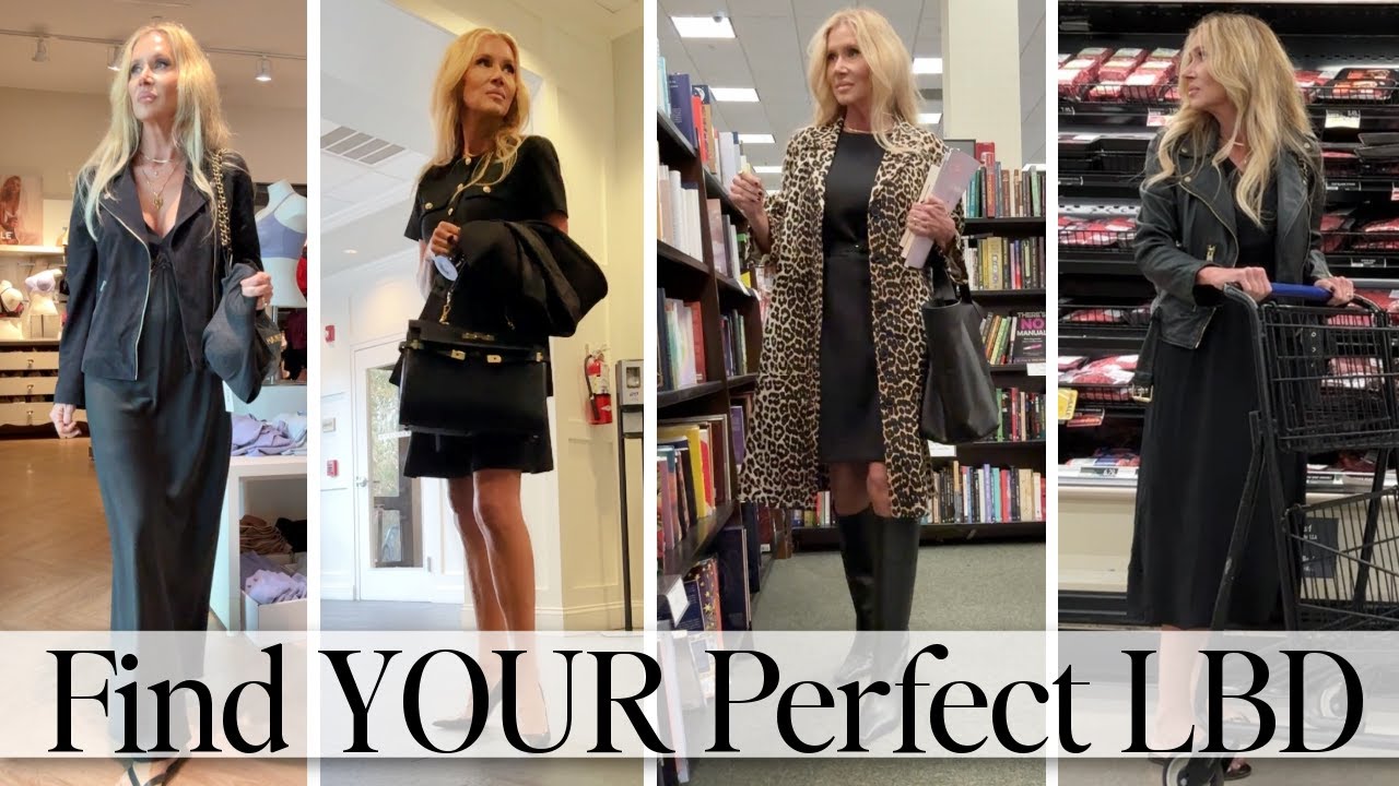 From Coco Chanel to Modern Day: The LBD Revolution | Try On 12 Dresses ...