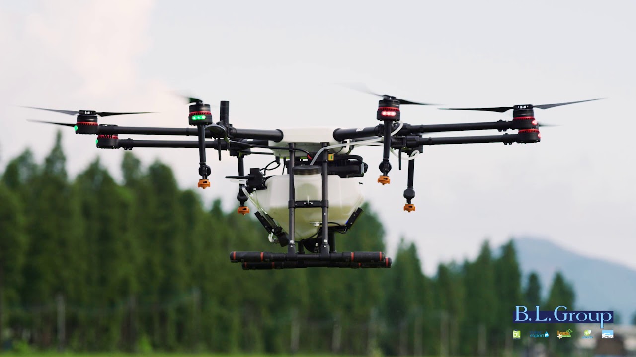 Bleu Line - B.L. Group | DRONE MG-1S - RADAR - YouTube
