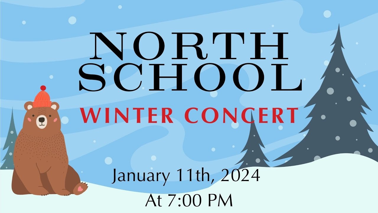 North School Winter Concert January 2024 - YouTube