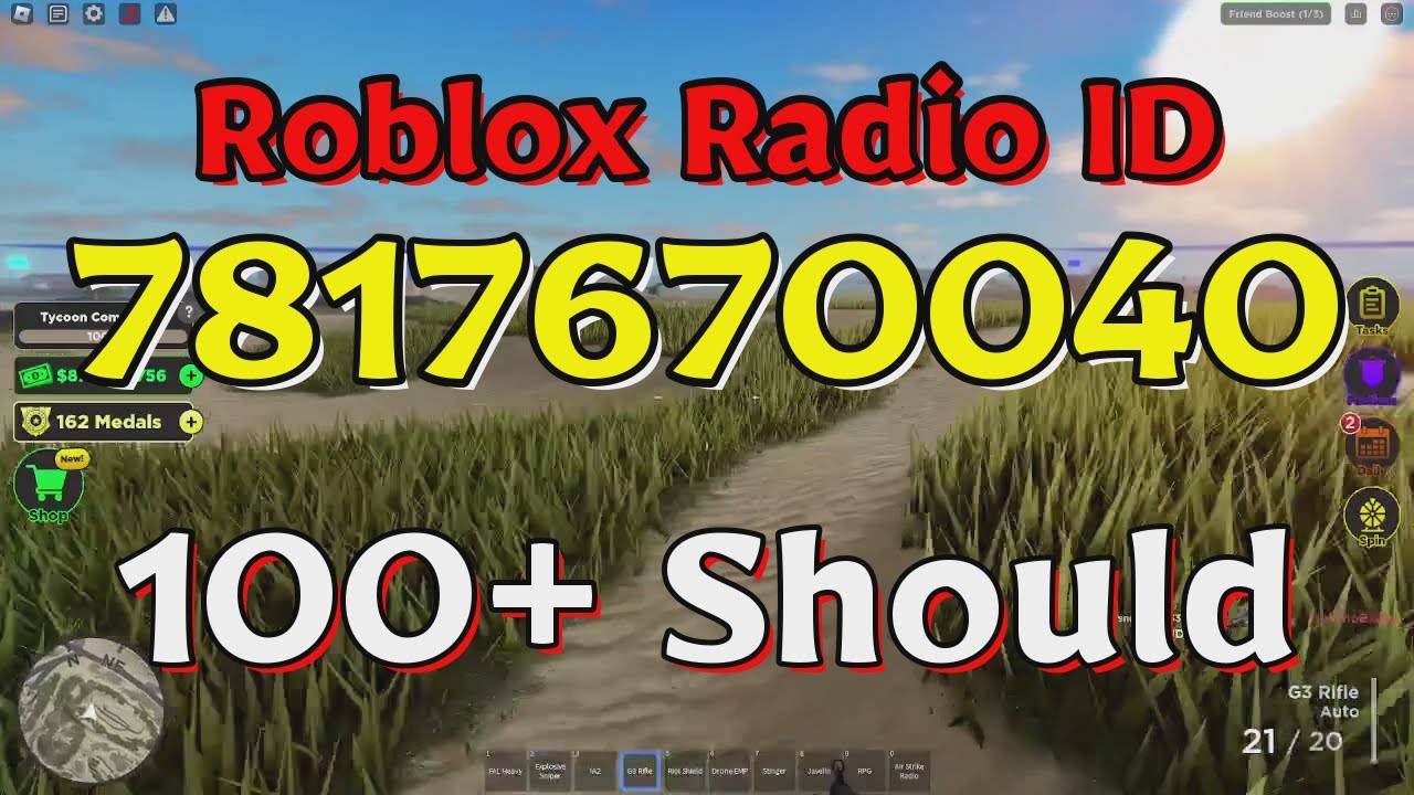 Should Roblox Radio Codes/IDs - YouTube