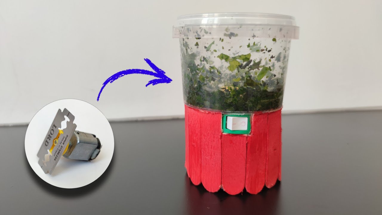 How To Make An Amazing Grinder: High Speed Blender - YouTube