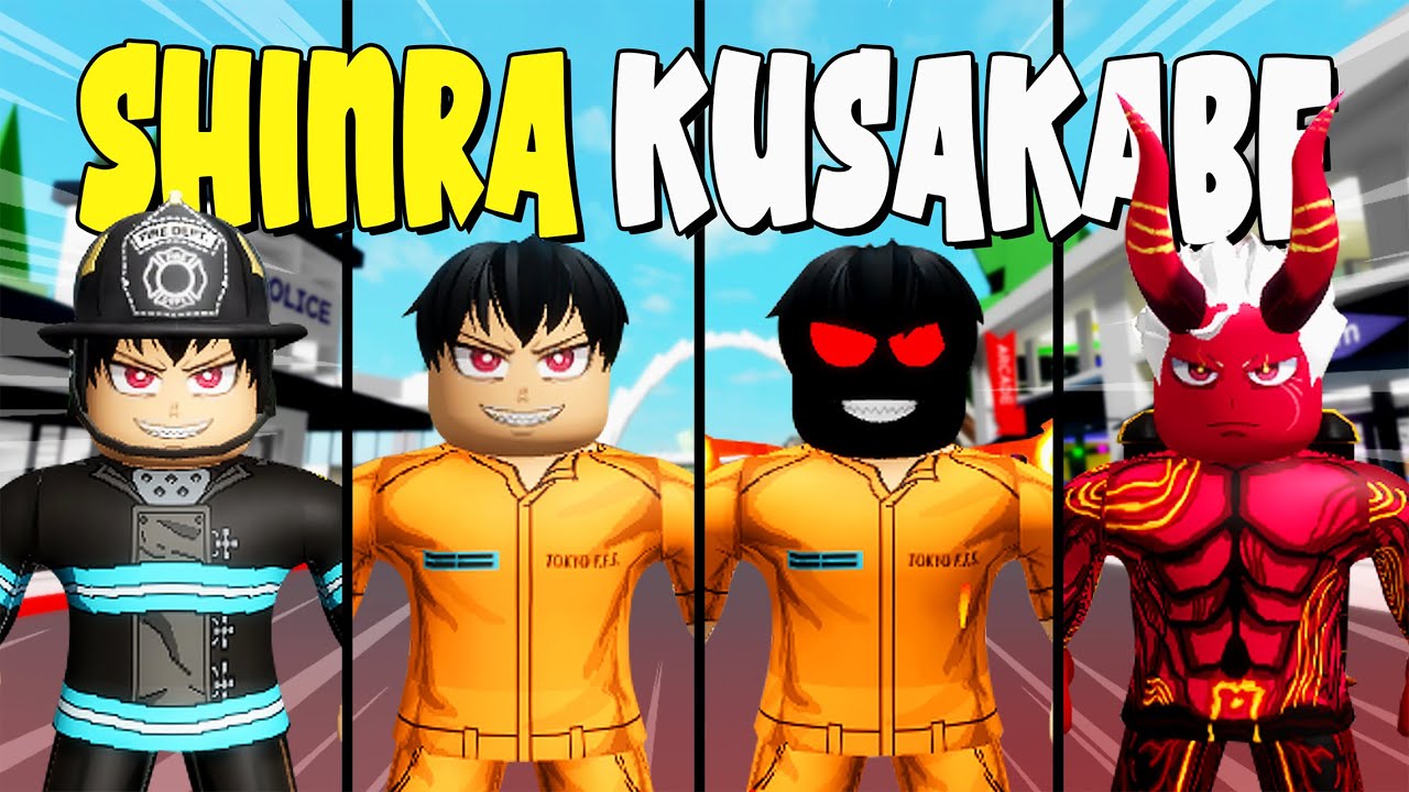 Aku Membuat SHINRA KUSAKABE Di Brookhaven W/codes - Roblox - YouTube