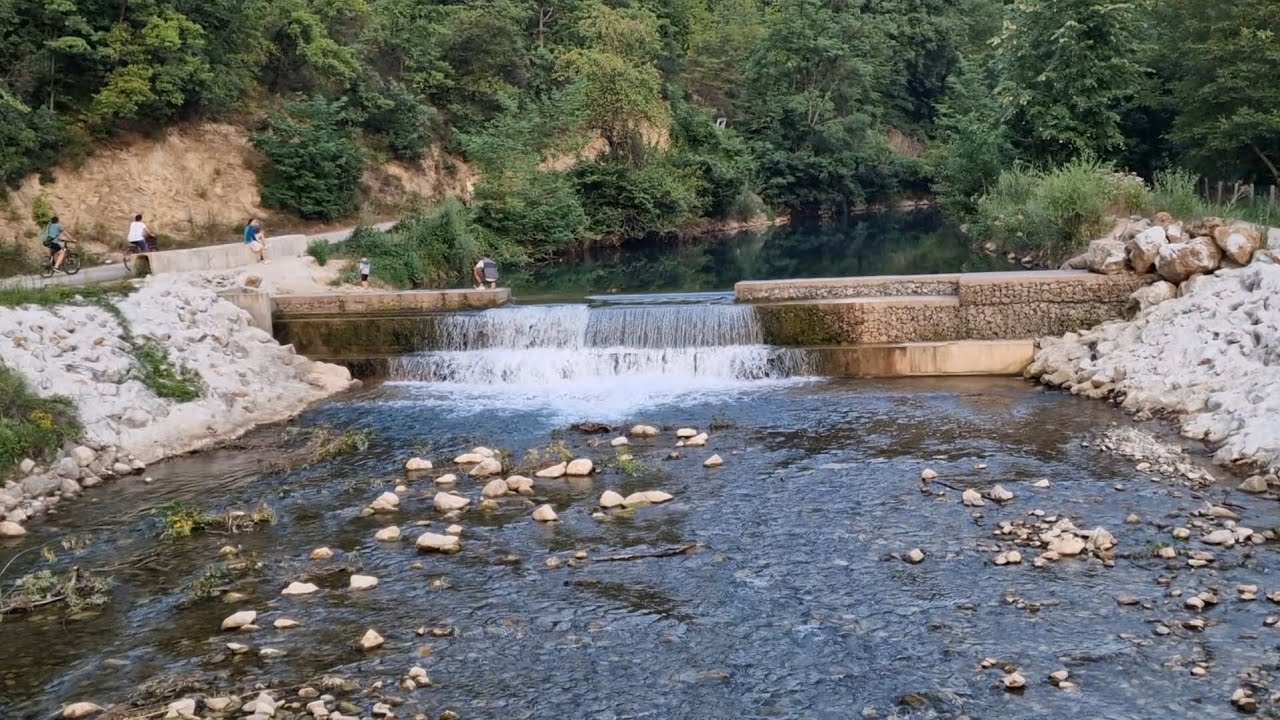 Brana na reci Gradac...!!! Valjevo- jul 2023. - YouTube