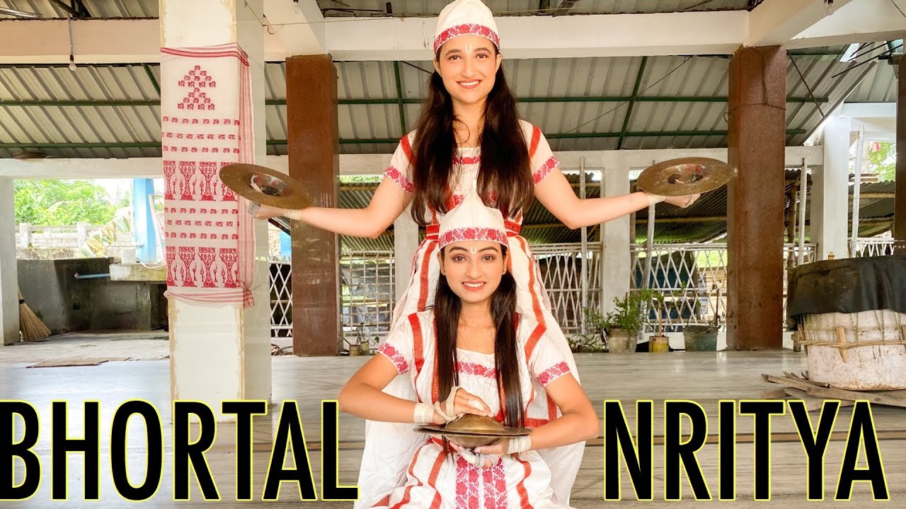 BHORTAL NRITYA || Satriya Art Form || Assamese Tradition - YouTube