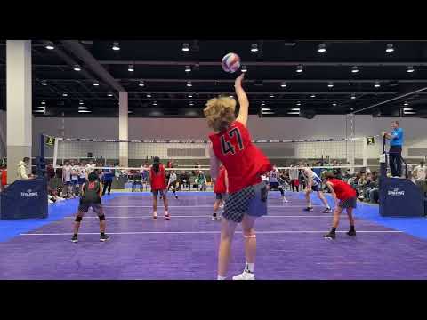 MVVC 15 Red vs NCVC 17-1 Blue, 2022-12-18, Day 2, Match 3, 1st Set ...