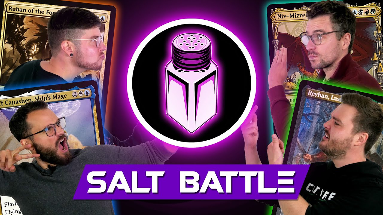 Salt Battle 1 | EDH Commander Gameplay [Deutsch] | Raff vs. Ruhan vs ...