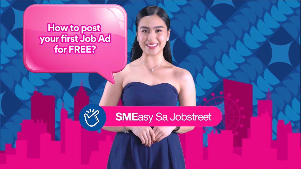 #SMEasy sa Jobstreet: How to post a FREE Job Ad sa Josbtreet? - YouTube