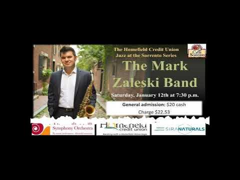 Mark Zaleski Band- Claflin Hill Jazz Series promo - YouTube