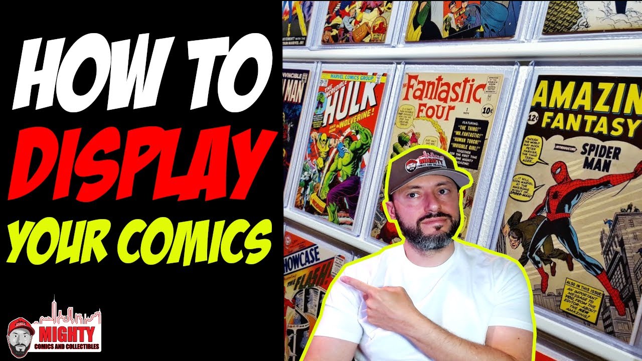 How to DISPLAY Your Comics - YouTube