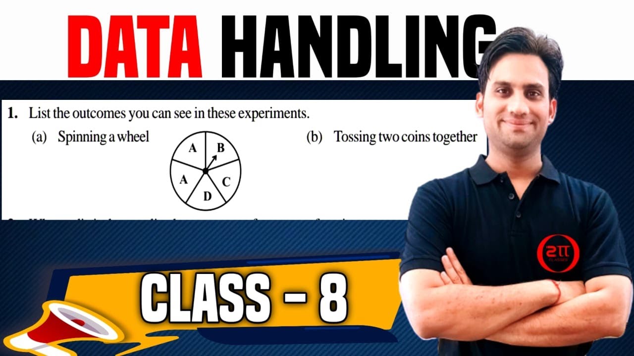 List the outcomes you can see in these experiments.(a) Spinning a wheel ...