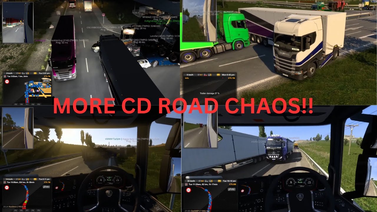 ETS2 CD Road Live Stream Highlights! (17th April 2024) - YouTube