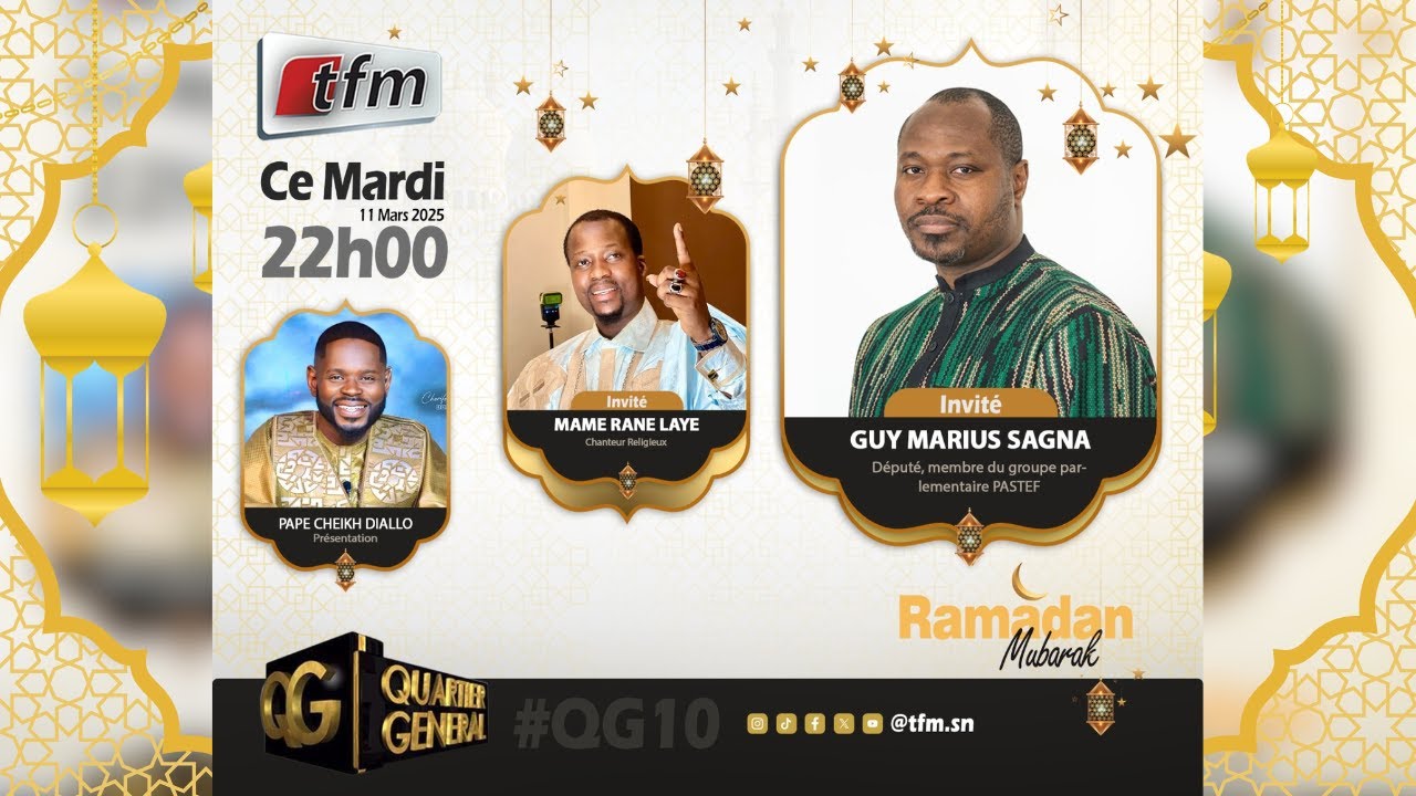 🚨🚨TFM LIVE: Quartier Général du 11 Mars 2025 avec Pape Cheikh Diallo ...