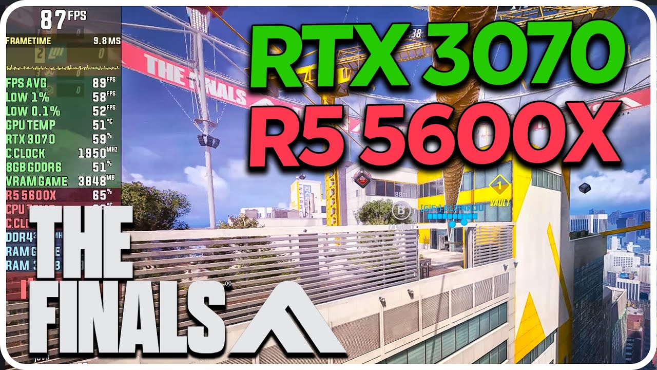 THE FINALS - RTX 3070 Performance - Ray Tracing - DLSS - Ultra Settings ...