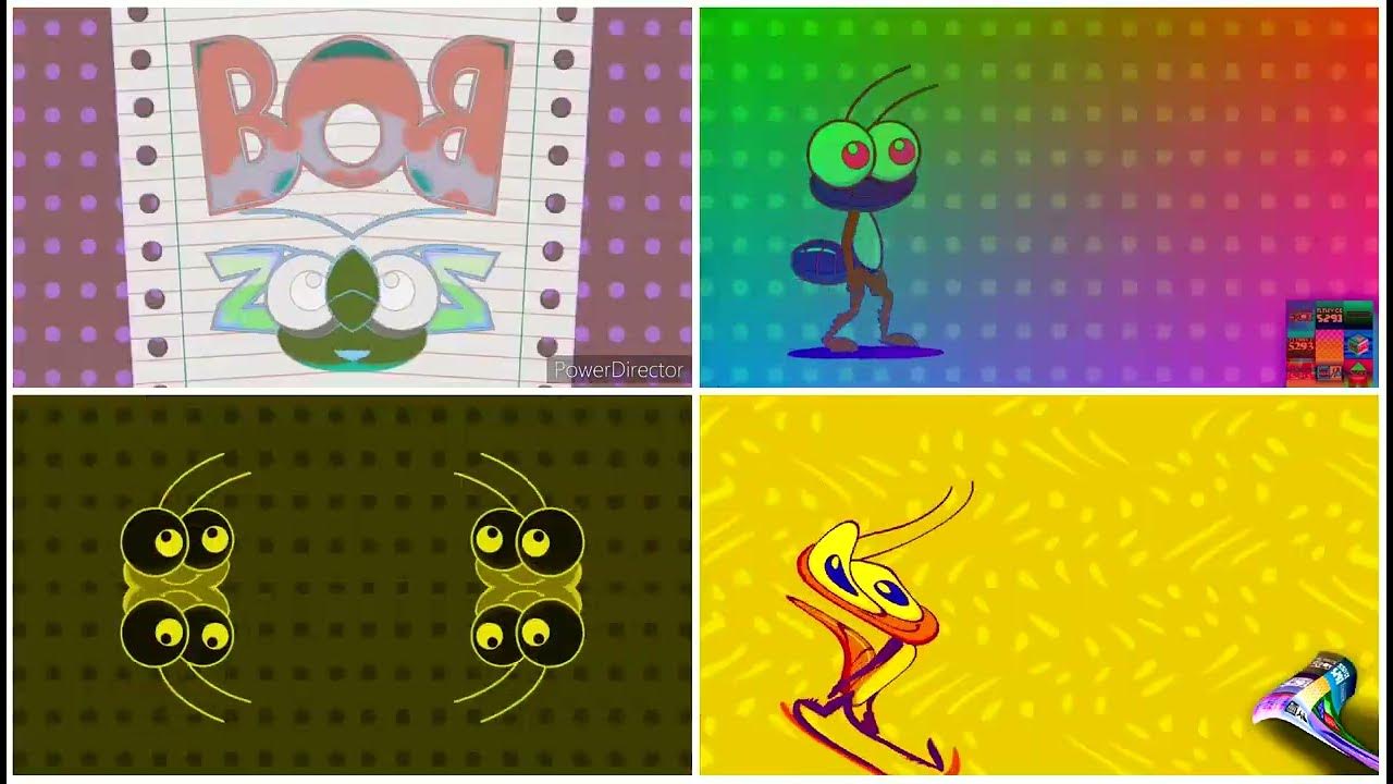 Bob Zoom New Logo Effects Fourparison (Part 2) - YouTube