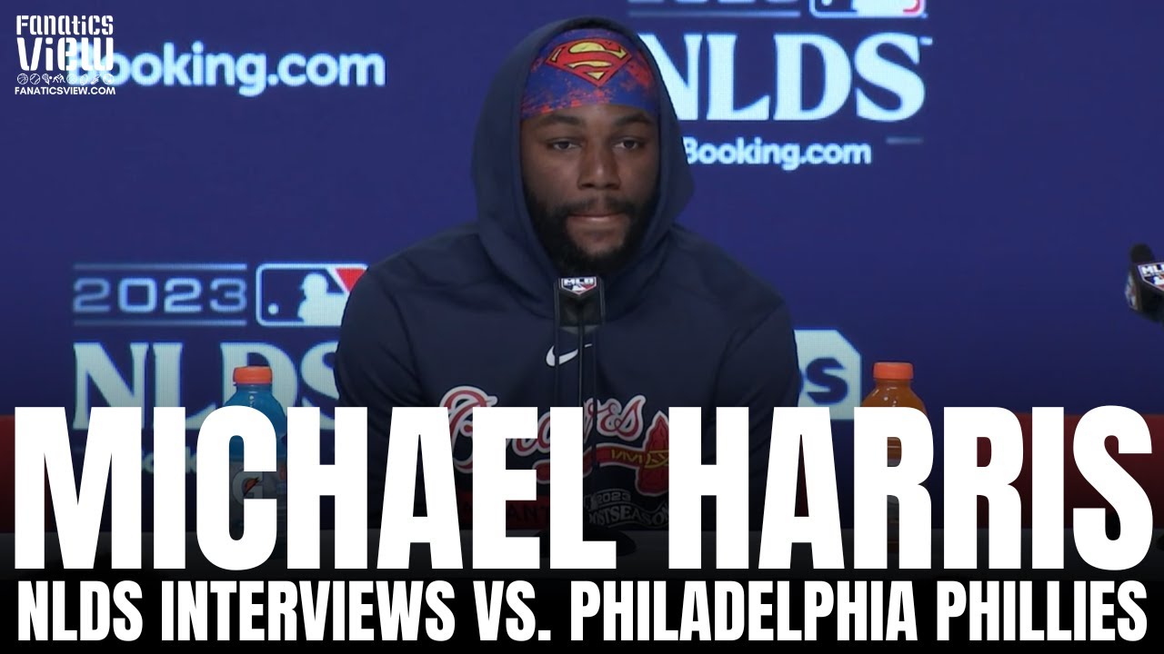 Michael Harris talks Atlanta Braves vs. Philadelphia Phillies NLDS Series & If Time Off is a ...