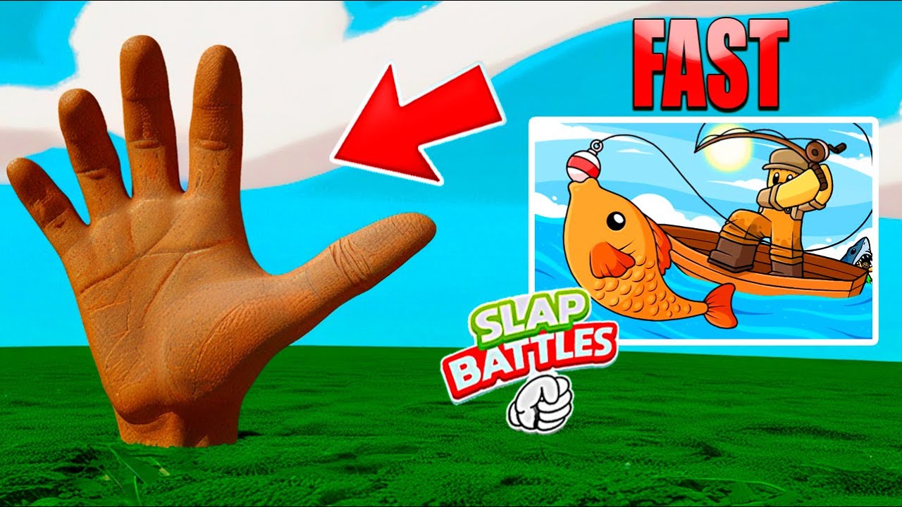 Como Conseguir a Luva Angler RÁPIDO no Slap Battles - YouTube