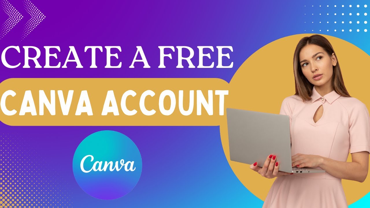 How to Create a Free Canva Account | create a Canva account - YouTube