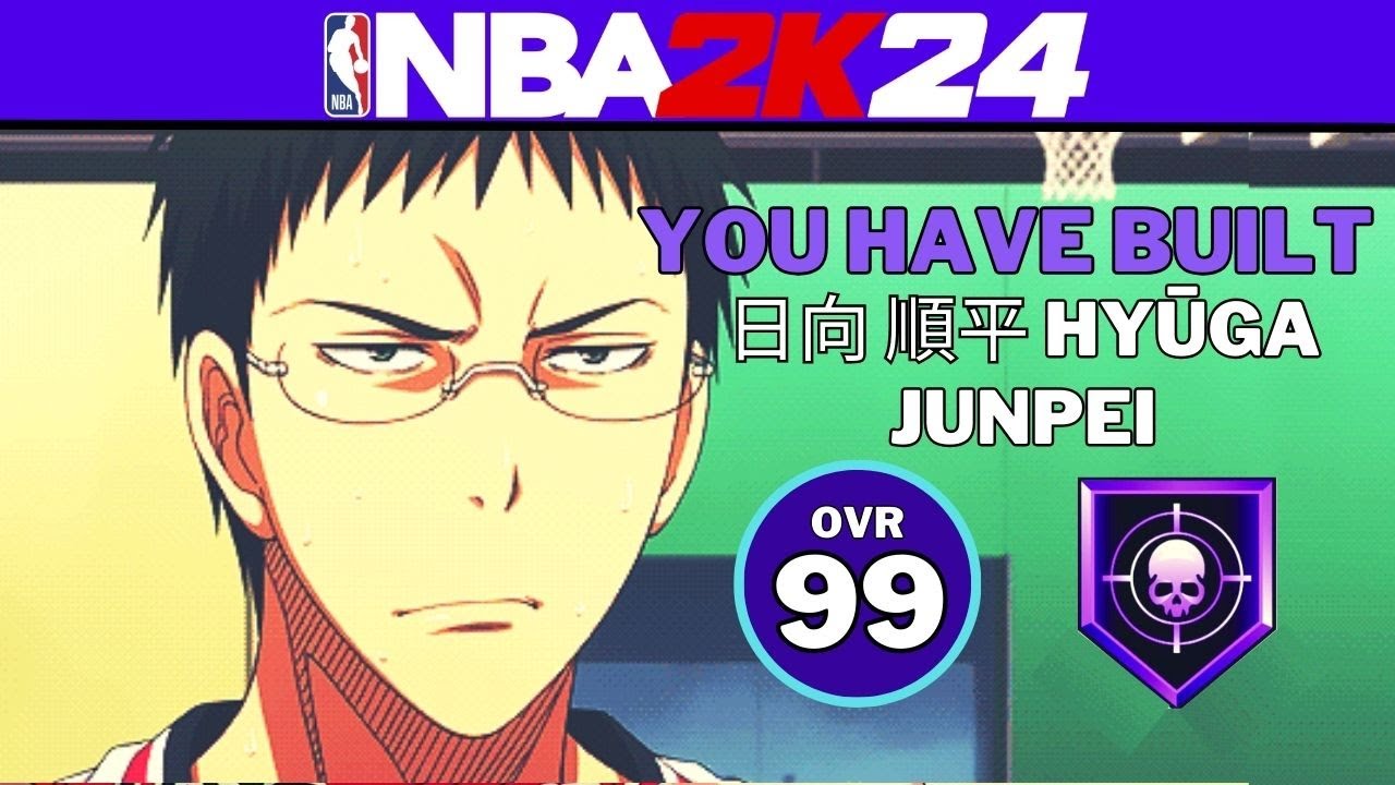 BEST SHOOTING BUILD?!? | NBA 2K24 JUNPEI HYUGA BUILD | KUROKO NO BASKET ...