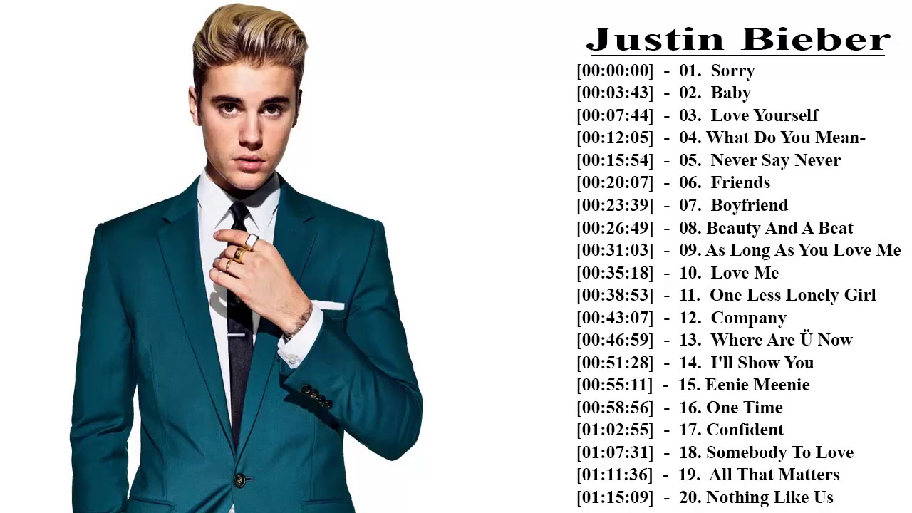 Justin Bieber Greatest Hits || Best Songs Of Justin Bieber - YouTube