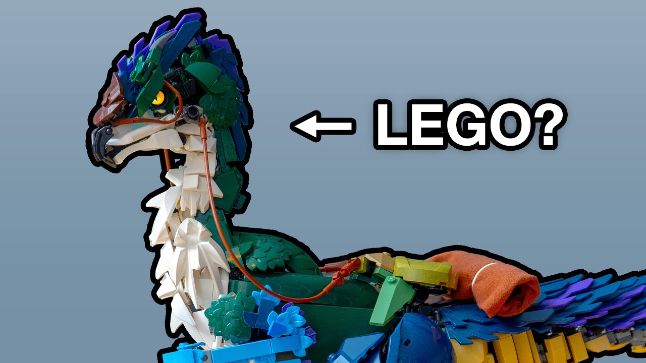 I built my best LEGO creature yet! - YouTube
