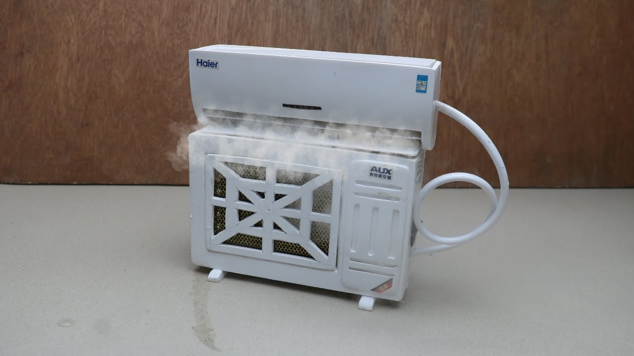How To Make Mini Doll House Air Conditioner - From PVC Pipe At Home ...