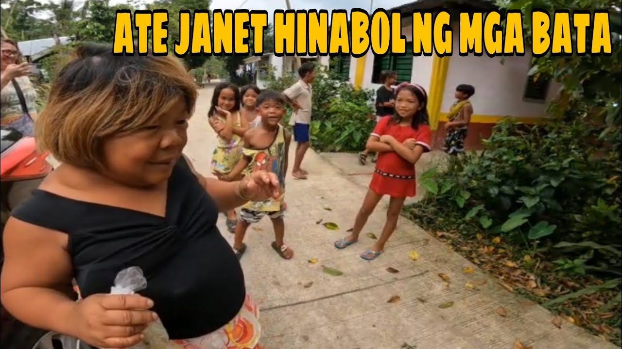 ATE JANET HINABOL NG MGA BATA - YouTube