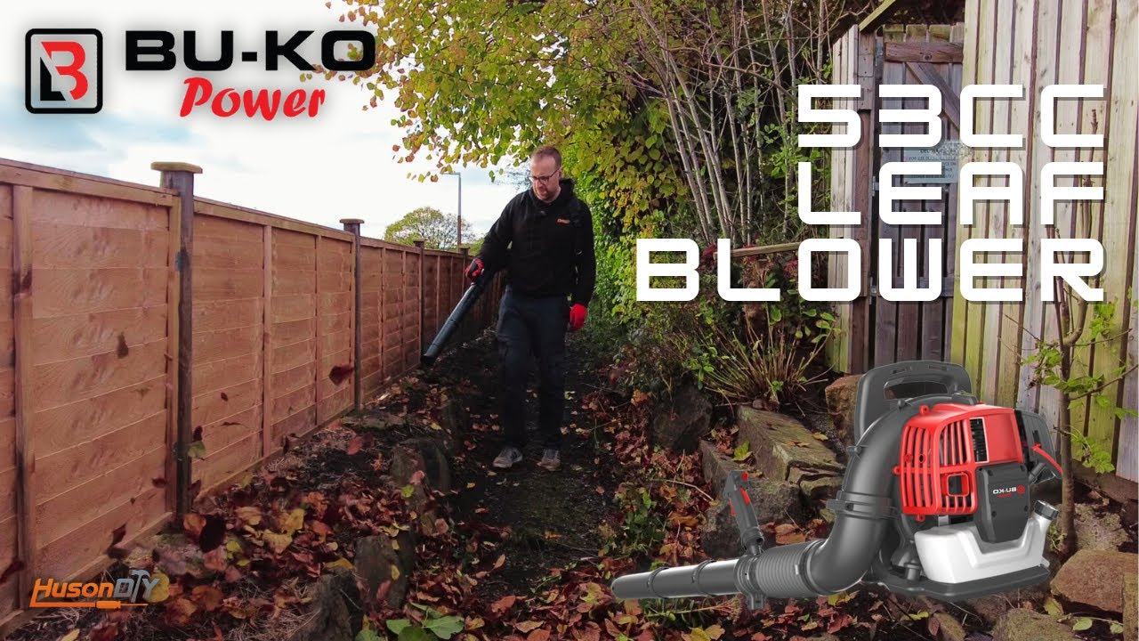 Buko Backpack Leaf Blower | Huson DIY | Unboxing, Build & First Use ...