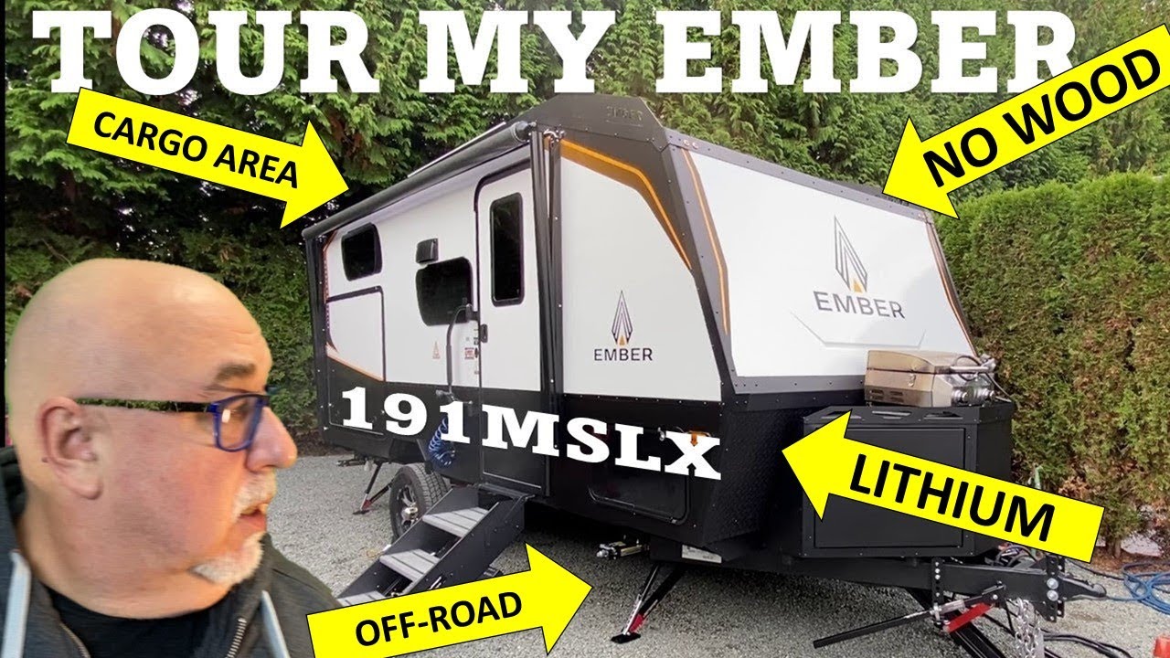 Ember RV Walkthrough of my Overland 191MSLX. RV Life off-grid and off ...