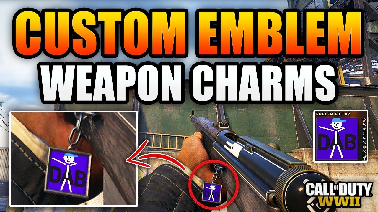 WW2 “Emblematic” Weapon Charm Unlocked! Turn Custom Emblems Into Weapon ...