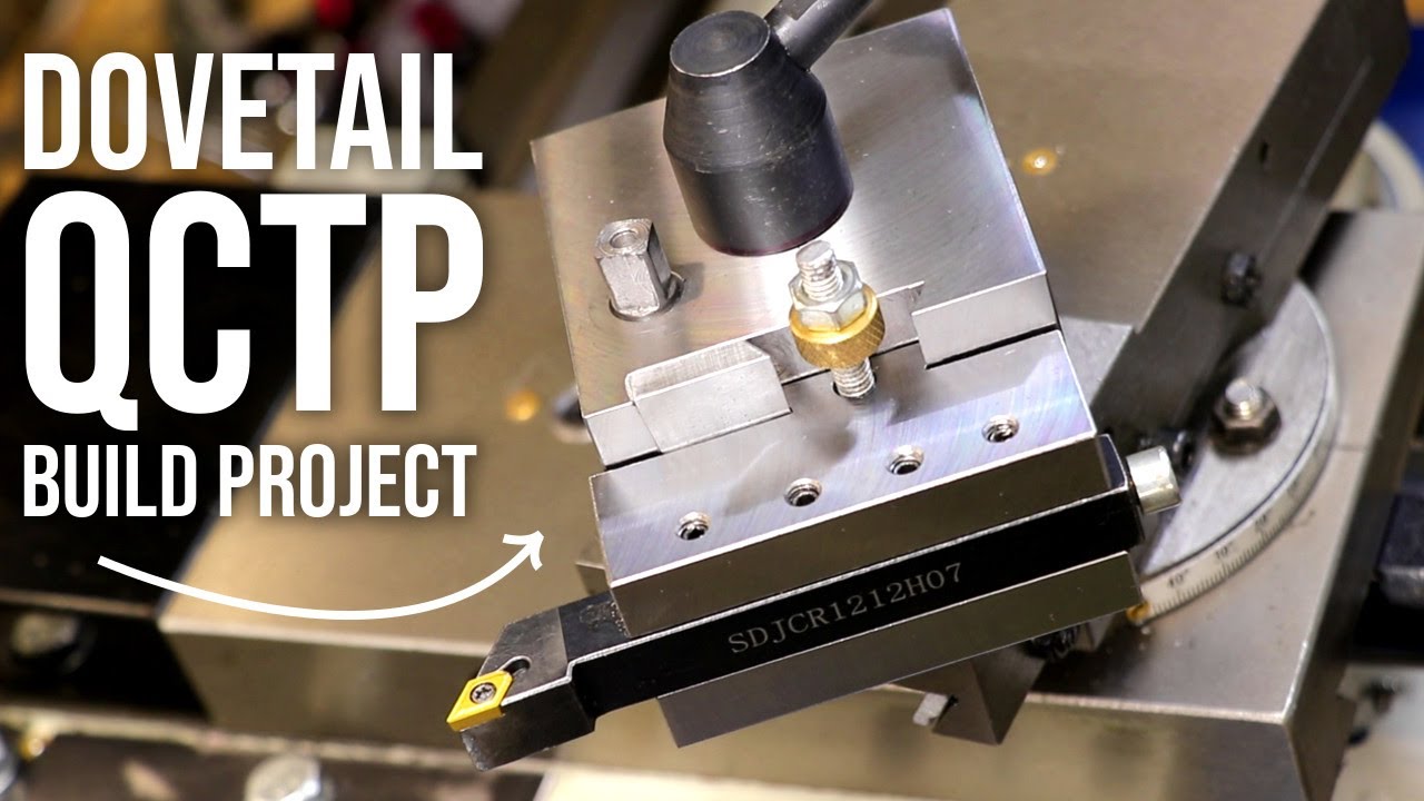 Making A Wedge Lock Quick Change Tool Post For The New Lathe - YouTube