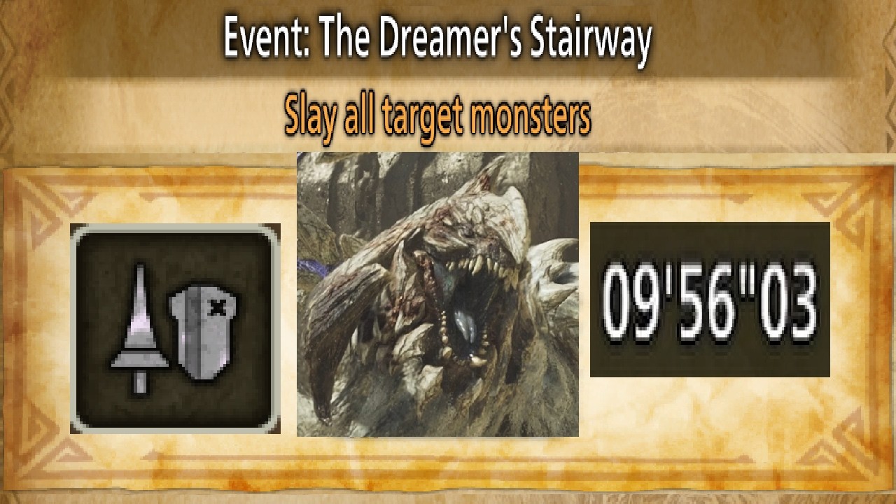 Monster Hunter Wilds - Event: The Dreamer's Stairway - Lance - Solo ...