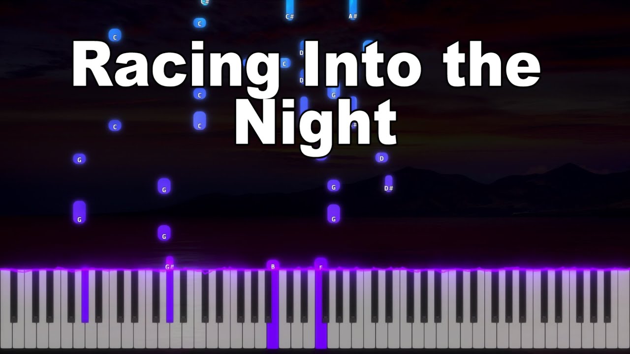 YOASOBI - Racing into the Night (Fukane arr.) tutorial - YouTube