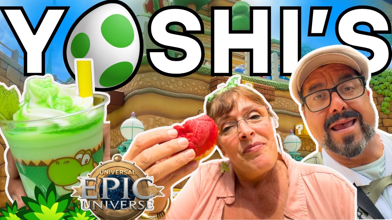Epic Universe’s Most Adorable Snack Spot? | Yoshi’s Snack Island - YouTube