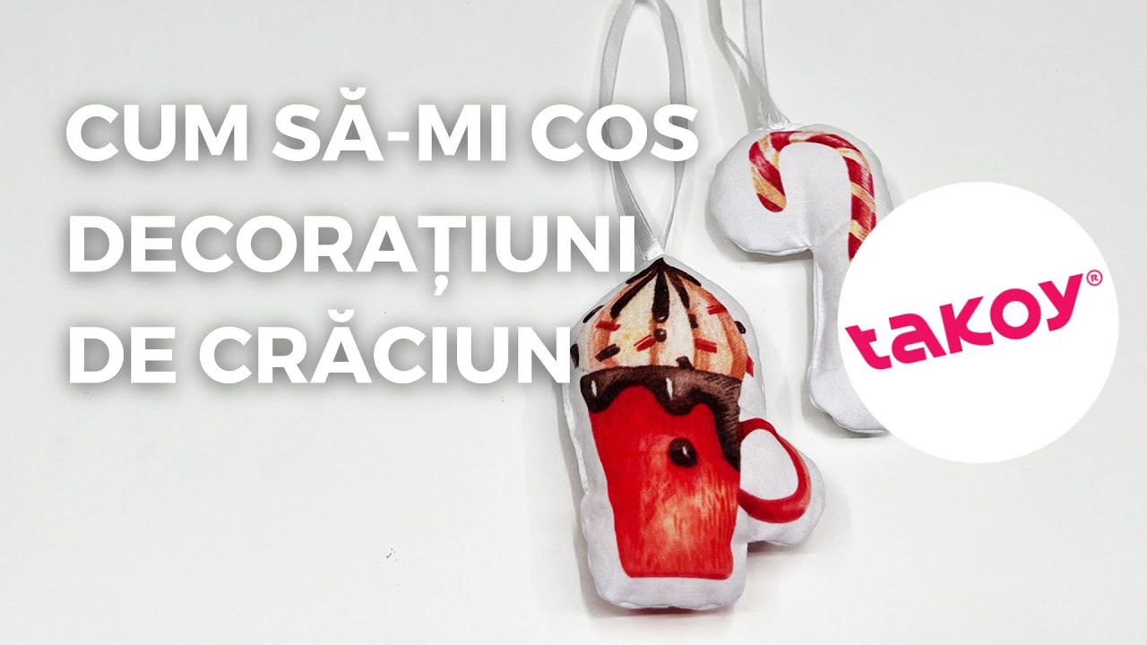 ️ CUM SĂ MI COS DECORAȚIUNI DE CRĂCIUN │ @TakoyRO - YouTube