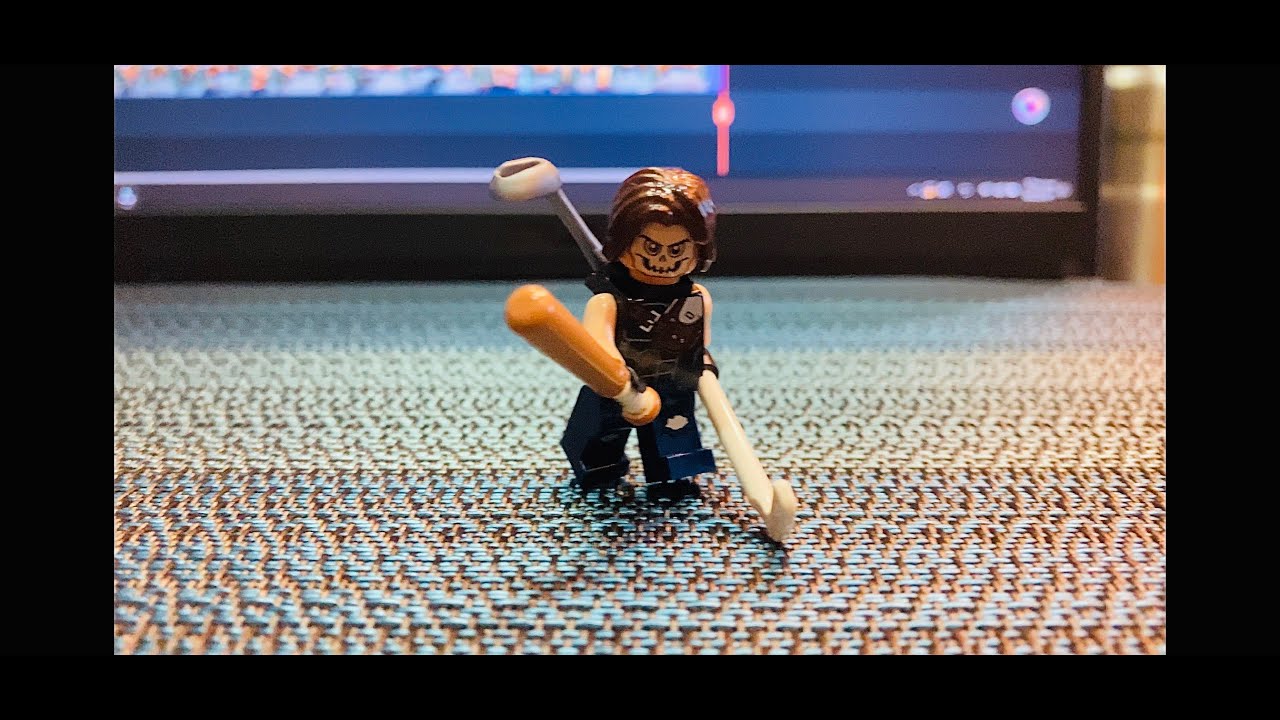 Lego TMNT Casey Jones (custom) - YouTube