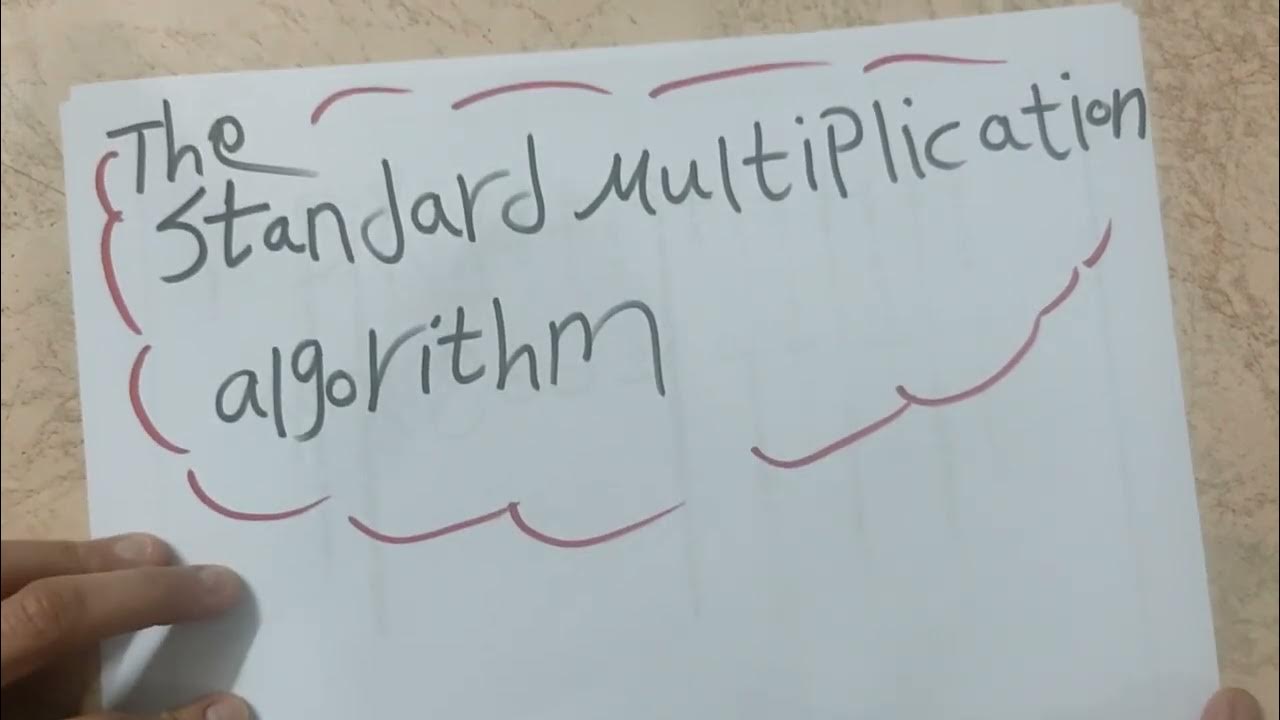 unit 7/ lessons 3&4/ The Partial products algorithm _ multiply by a one ...