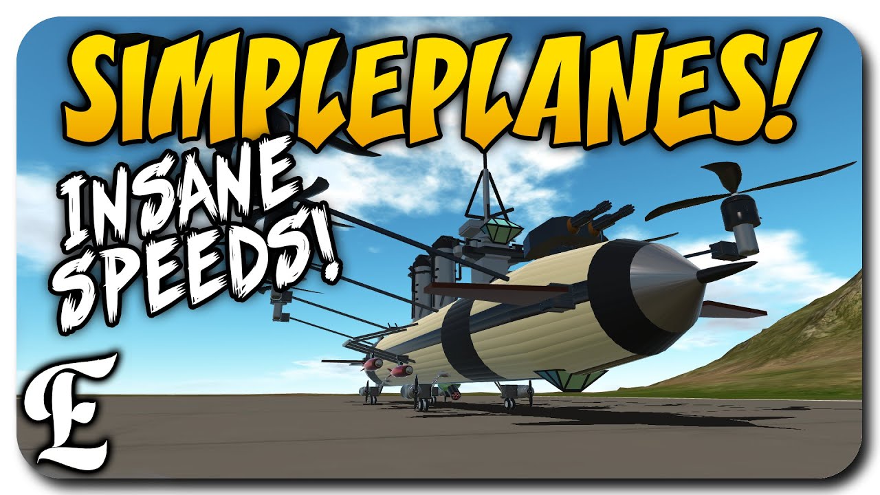 SimplePlanes 65,000 MPH ROCKET!!! Let's Play SimplePlanes [SimplePlanes ...