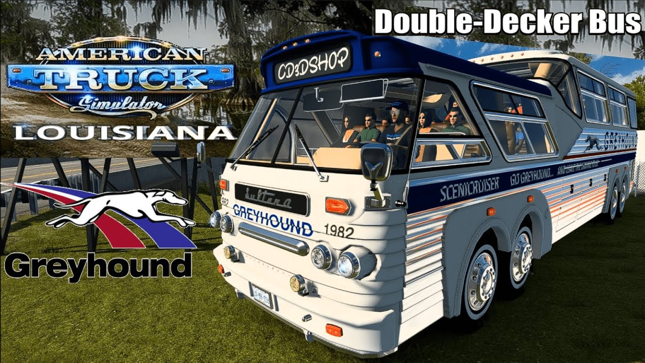 Double Decker Bus hit the road within the American Truck Simulator ...