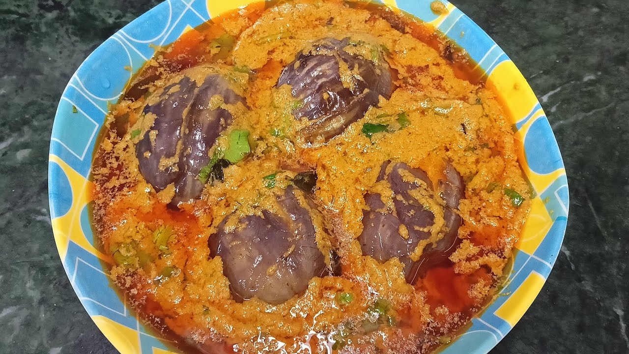 Baigan masala recipe 😋/Bharele baigan recipe/easy to cook with Heena ...