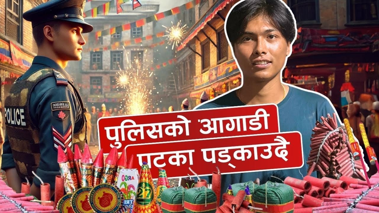 Tihar special pataka patkaudai 😅 - YouTube