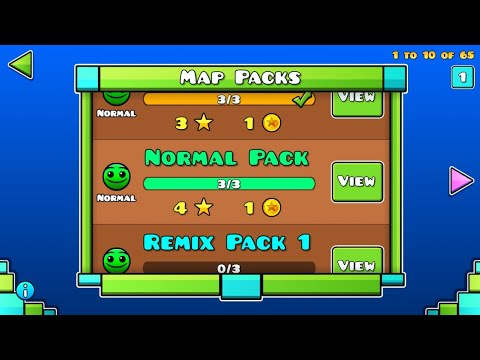 Geometry Dash - Normal Pack - YouTube