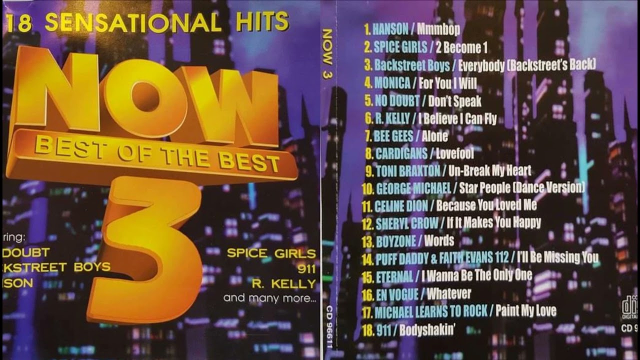 NOW THAT'S WHAT I CALL MUSIC 3 - YouTube