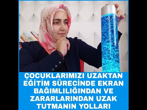 PANDEMİ SÜRESİNDE  ÇOCUKLARIMIZI EKRAN BAĞIMLILIĞINDAN VE ZARARLARINDAN UZAK TUTMANIN YOLLARI