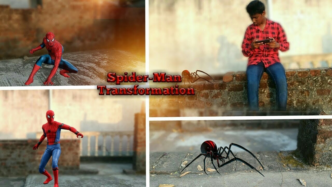 Spider-Man Transformation | A Short Film editing test on R.M.A ...