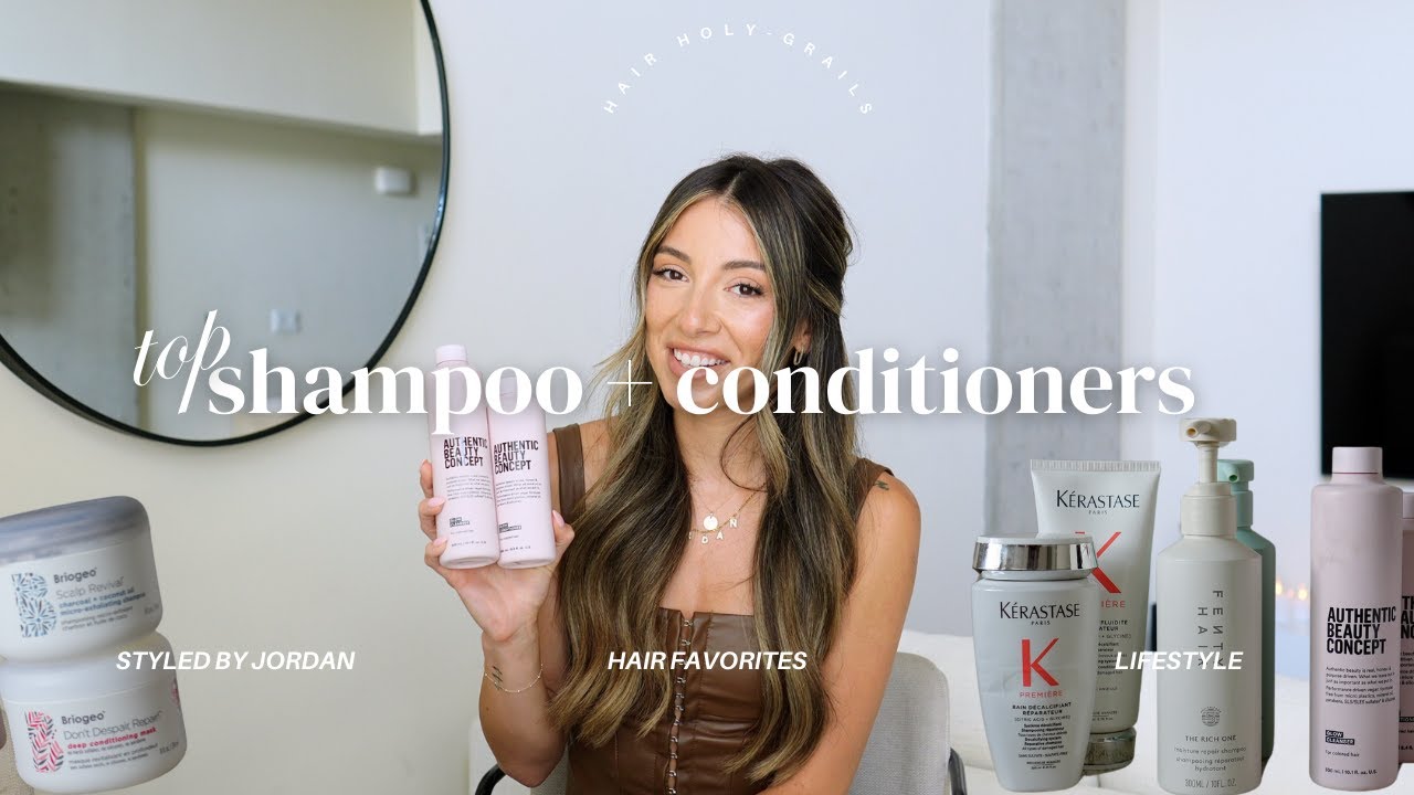 HAIR HOLY-GRAILS! Top shampoos and conditioners! - YouTube