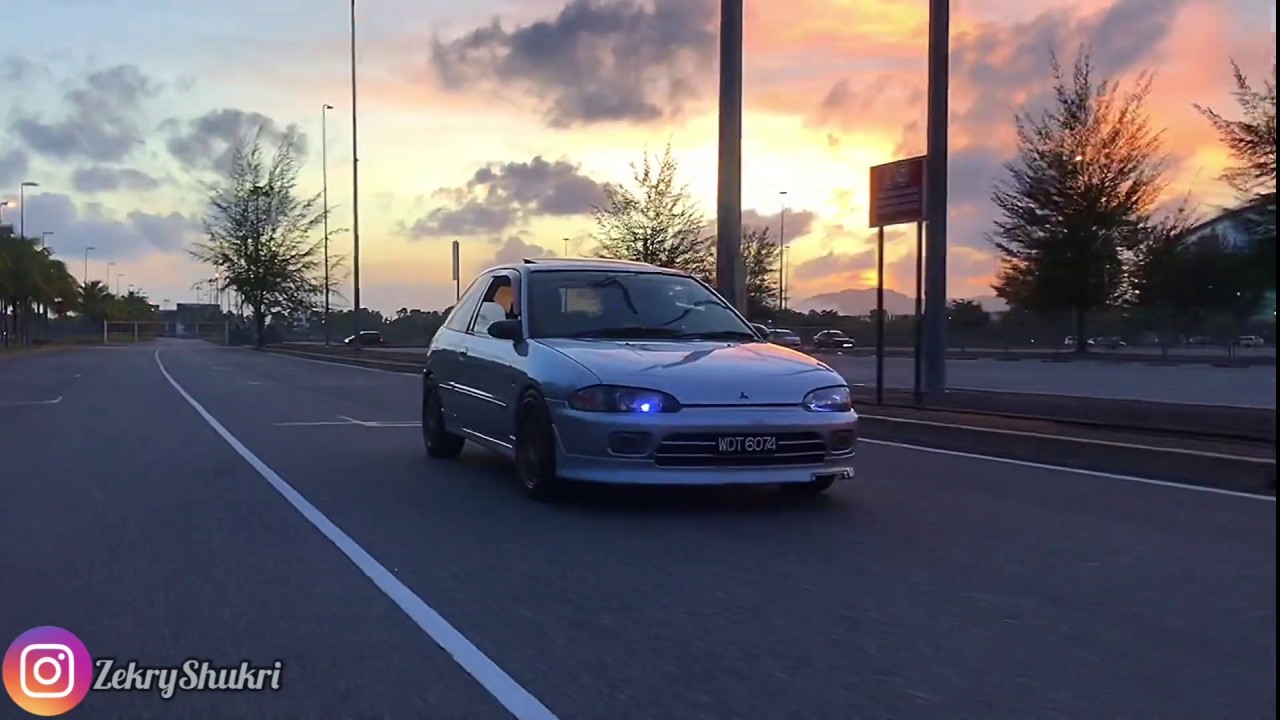 Proton Satria aka Mirage Cyborg-R Terengganu 2020 - YouTube