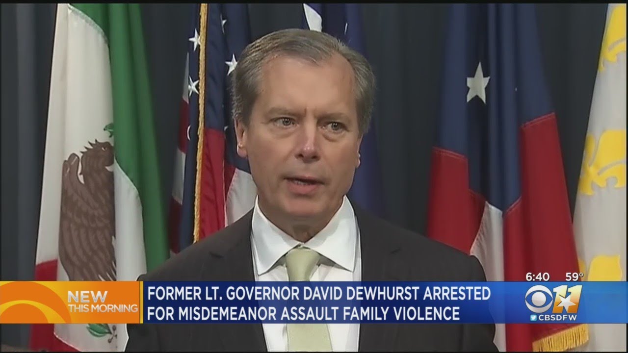 Former Lt. Gov. David Dewhurst Arrested In Dallas, Accused Of Assault ...
